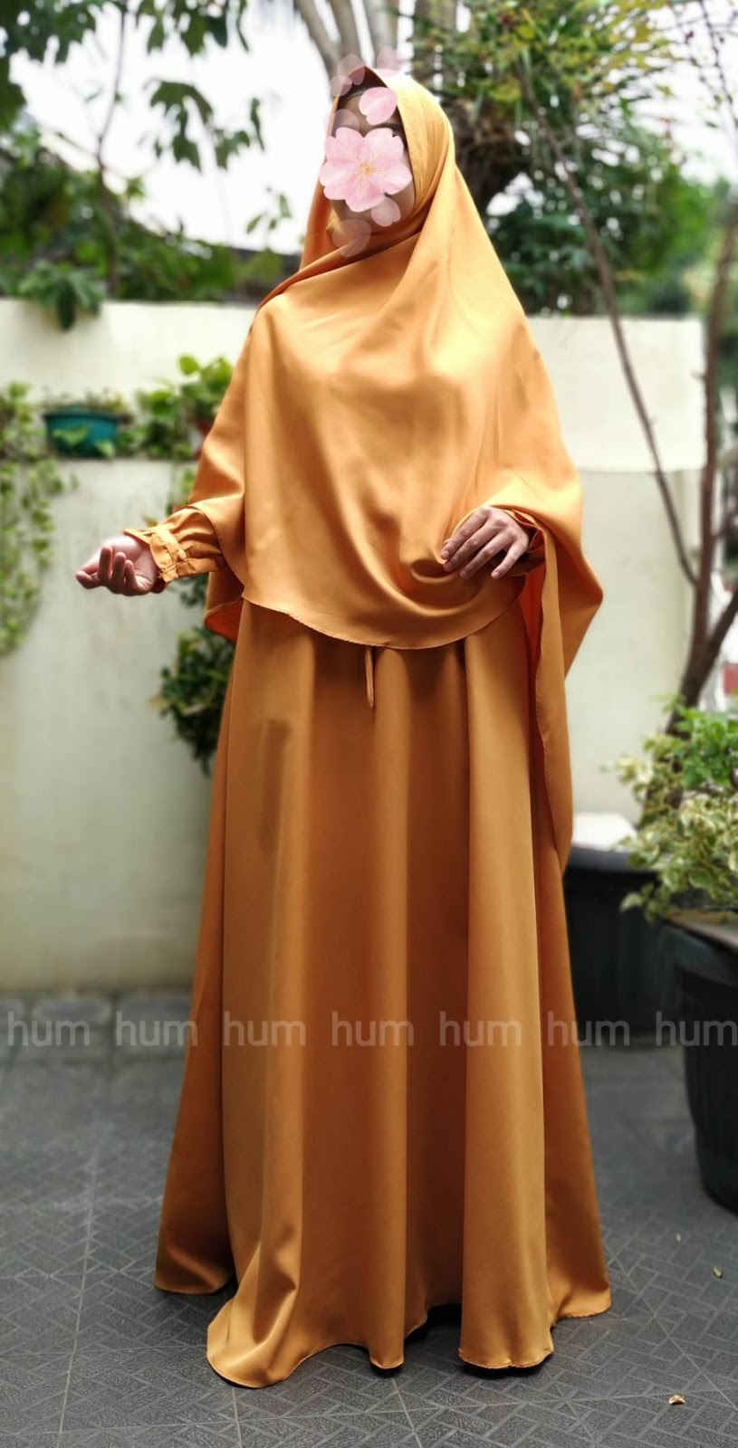Gamis Hum.com: GAMIS 1set ( GAMIS DAN KERUDUNG )