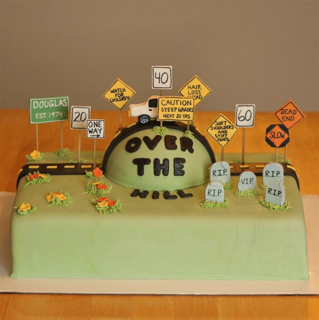 Patty Cakes Bakery: Over the Hill Birthday Cake