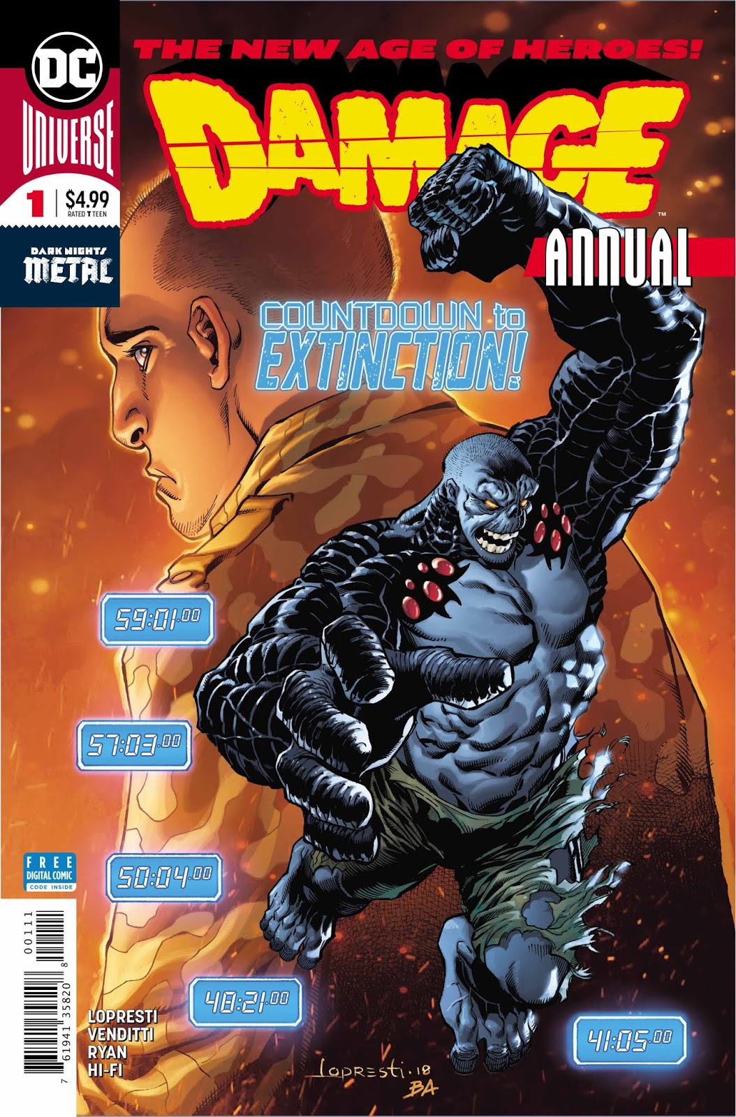 Weird Science DC Comics: PREVIEW: Damage Annual #1