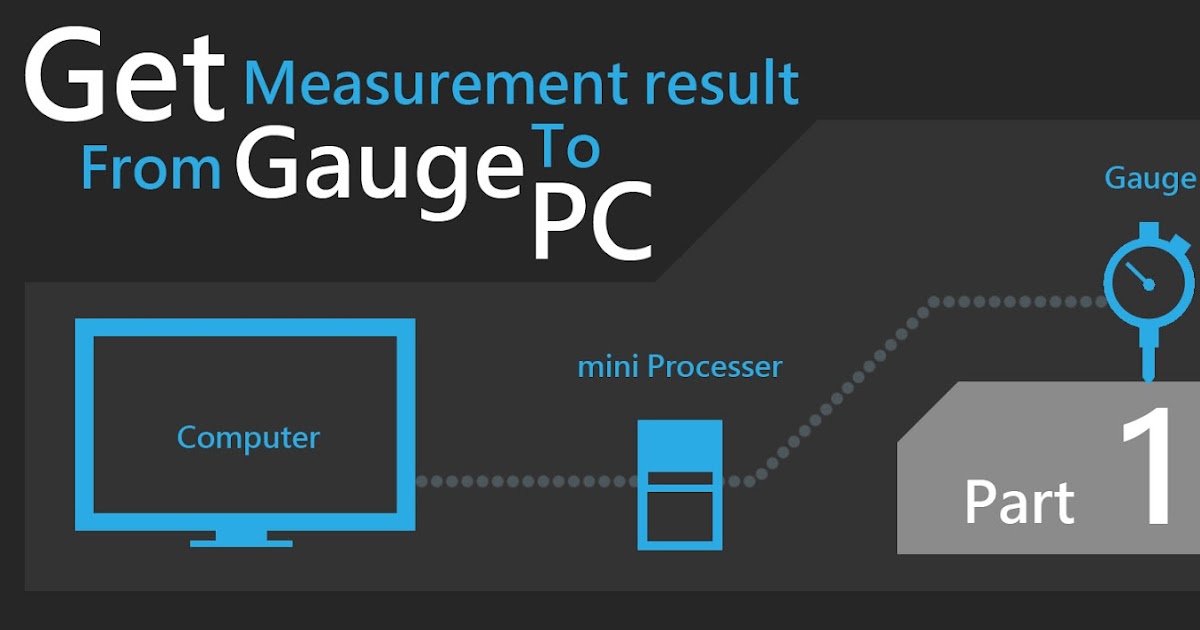 Get measurement result from Gauge to PC #1