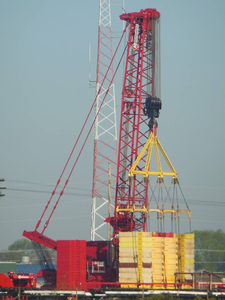 Industrial History: Crane load testing