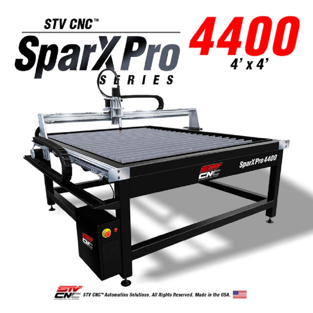 STV®CNC SPARX™ PRO 4400 PLASMA TABLE | STV CNC