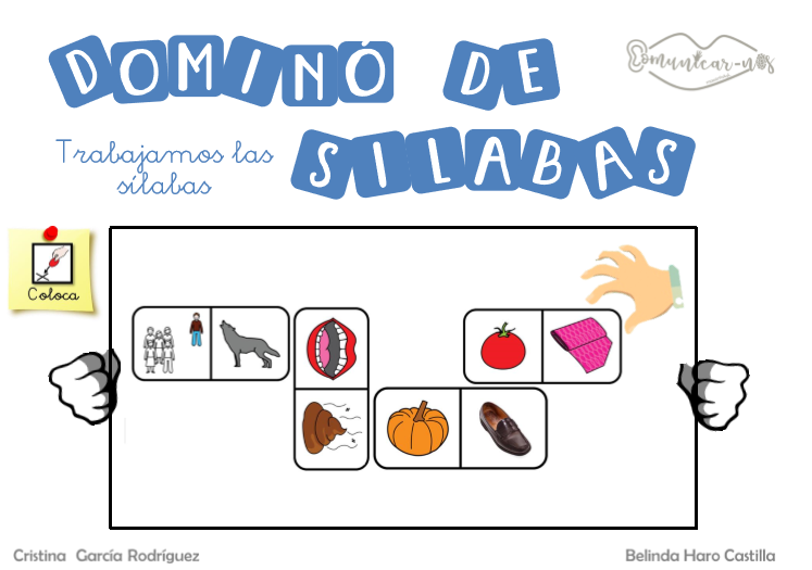 Asómate Más Allá: VAMOS A JUGAR CON LAS SÍLABAS: BINGOS Y DOMINÓS