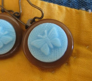 How To: Make Earrings out of Buttons