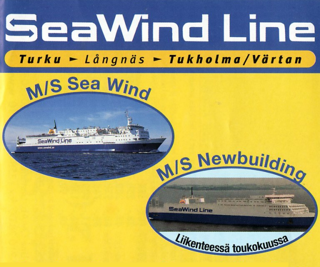 Merellä @ www.valkeatlaivat.net : Siljan Turun laivat / SeaWind Line ...