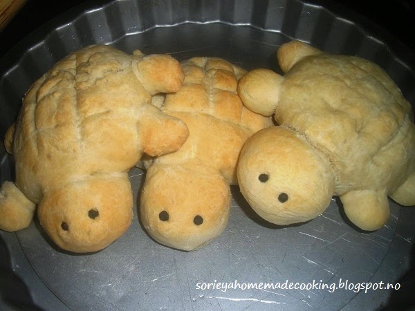 Sorieya's Homemade Cooking: Homemade Animal Shape bread