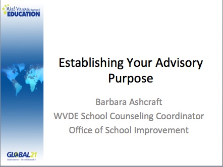 Middle School Advisory: March 2016