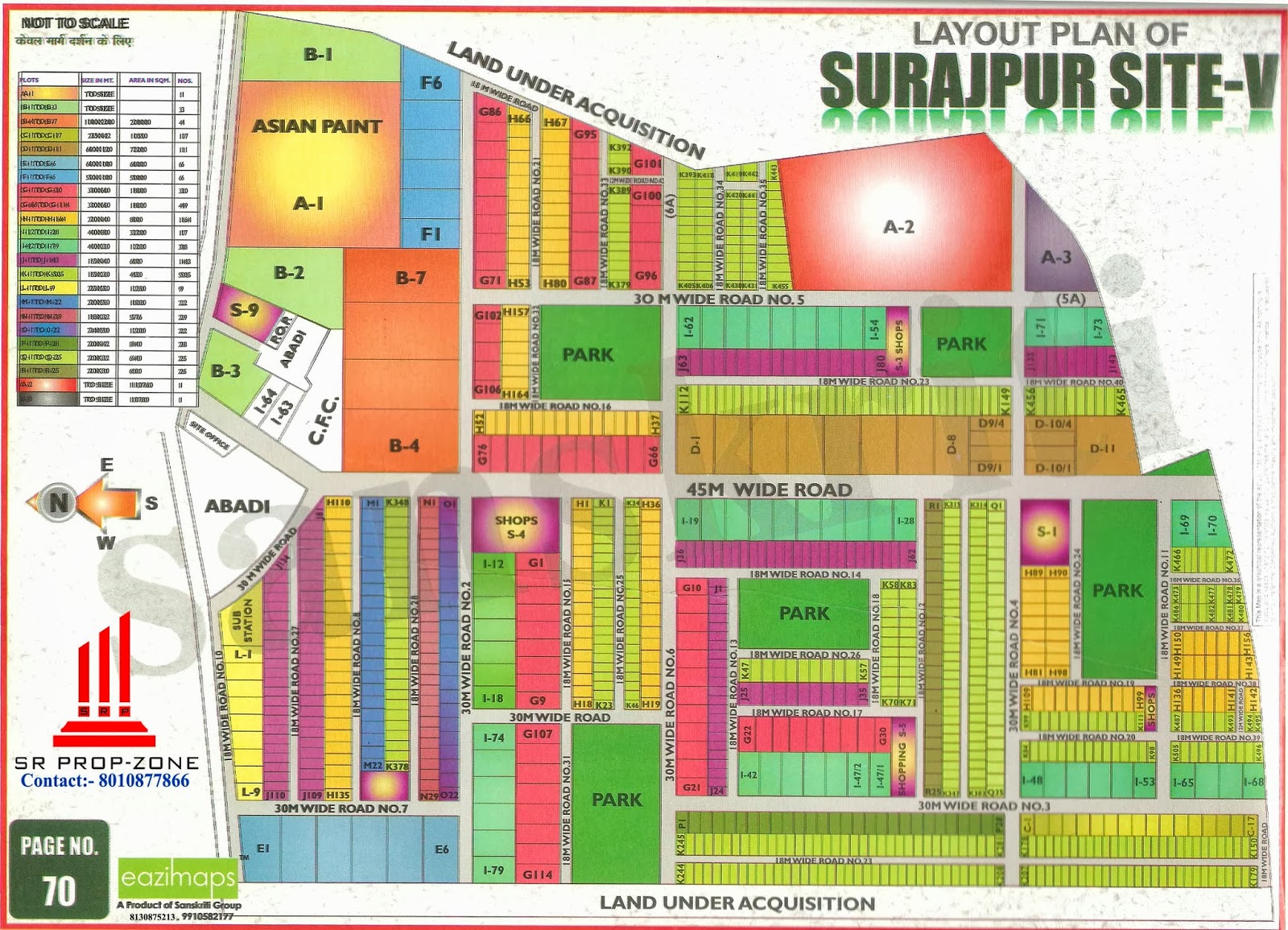Upsidc Industrial Area Layout Plan Map Site-V Greater Noida - 99acres ...