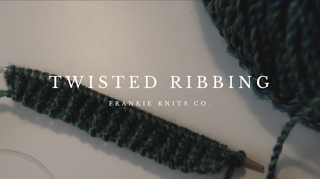 Twisted Ribbing Tutorial