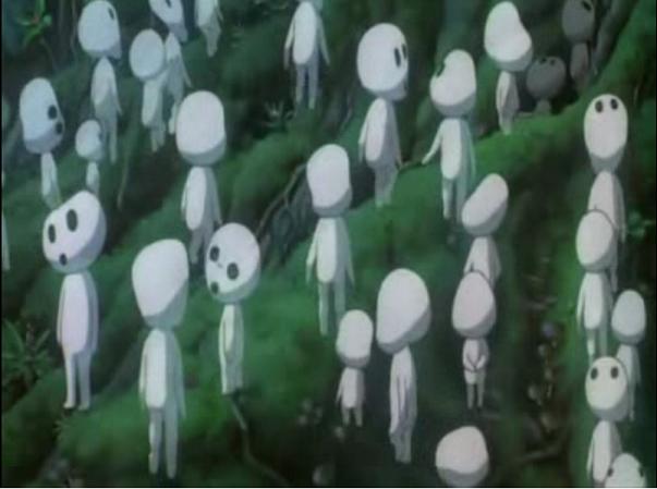 Ravage Reviews: Princess Mononoke - What is a Kodama? What is a mononoke?