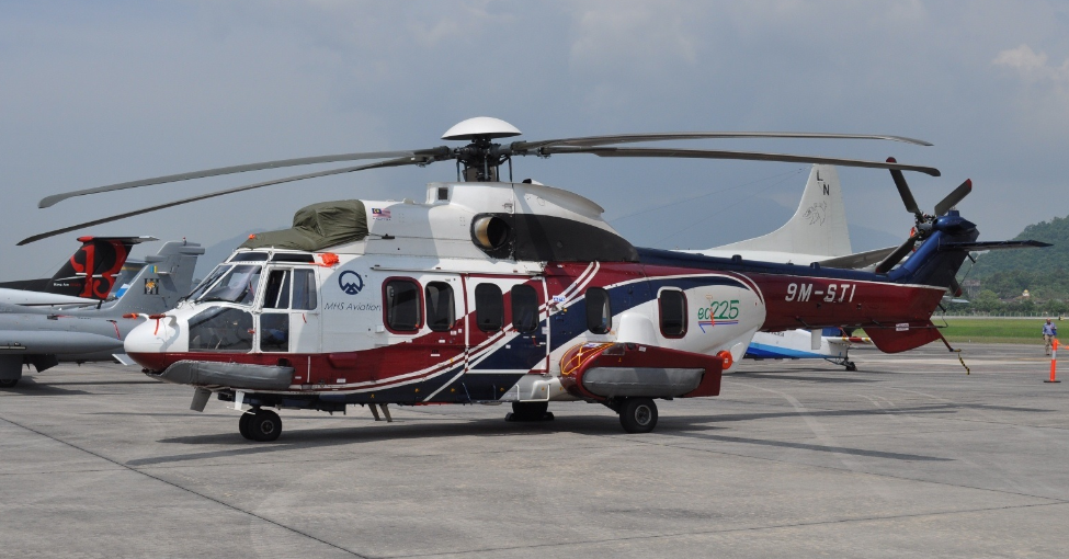 (MHS AVIATION CADET PILOT): MHS AVIATION HELICOPTER MODEL EC225 LP MARK 2.