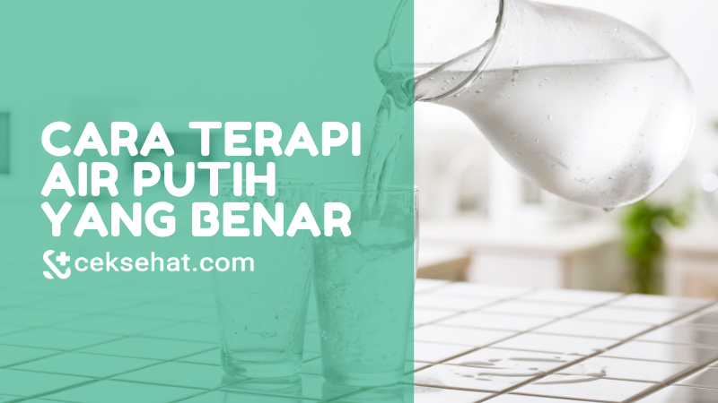 CARA TERAPI AIR PUTIH YANG BENAR