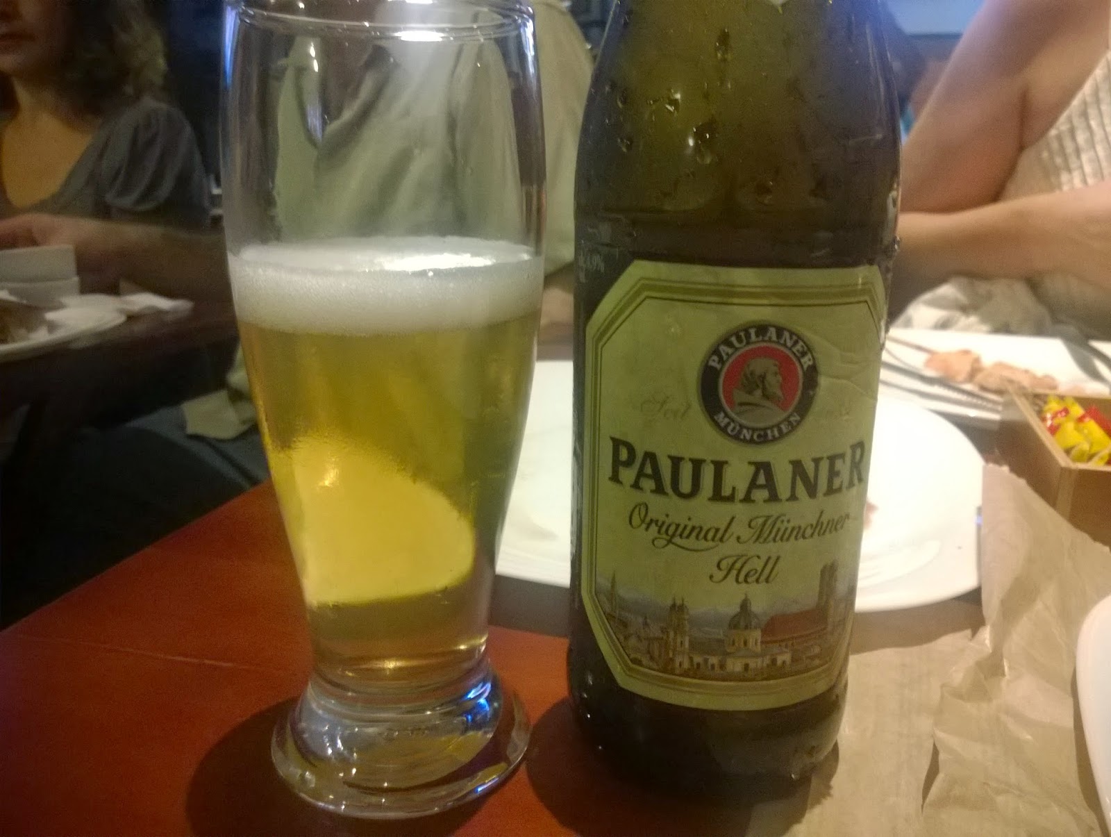 Paulaner Original Münchner Hell (Premium Lager) ~ O Grande Chico