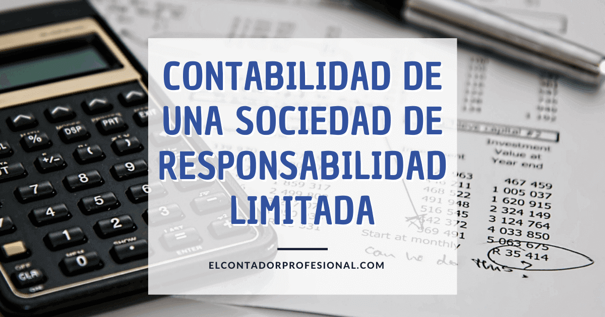 Contabilidad de una Sociedad de Responsabilidad Limitada - Contador Profesional