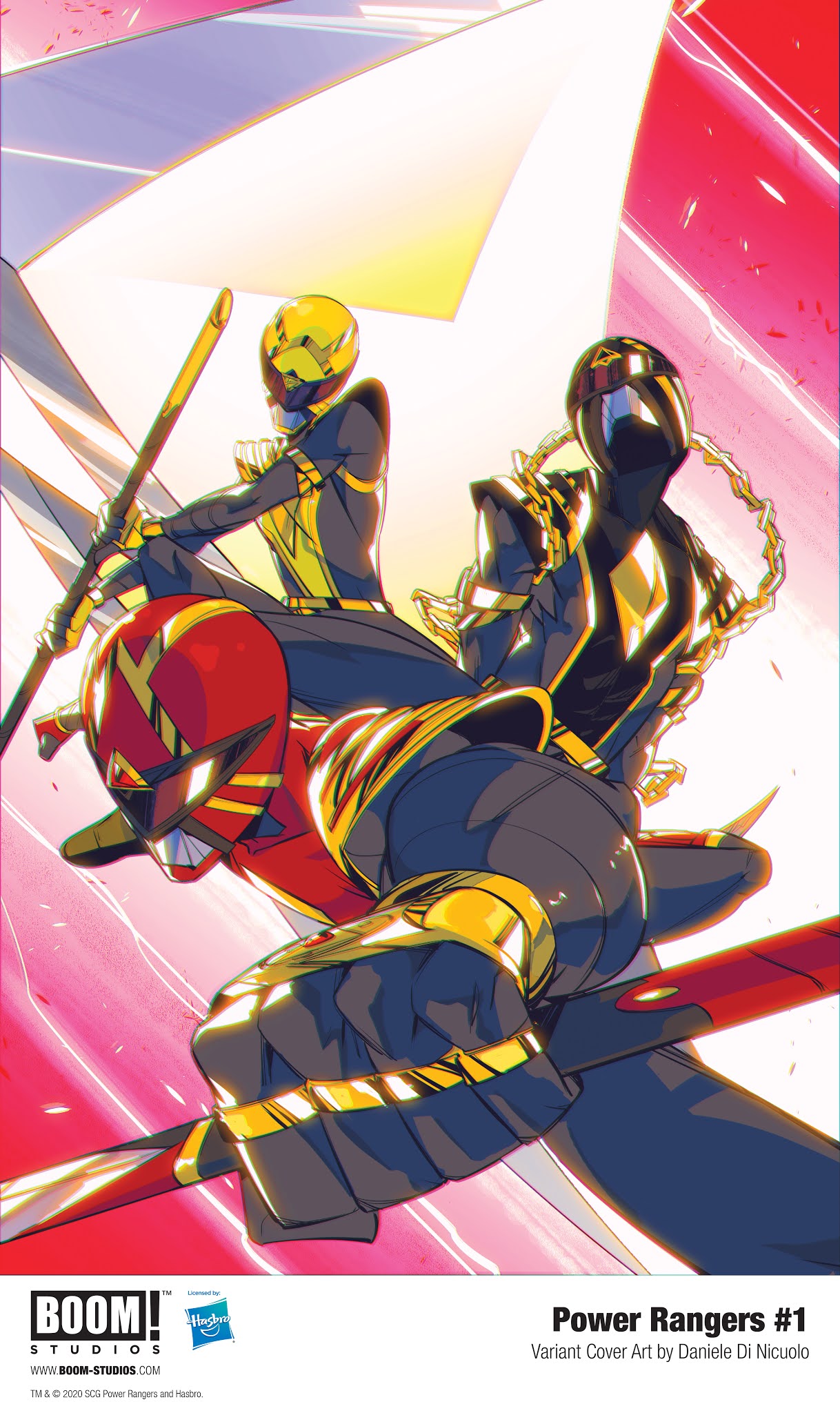 NickALive!: BOOM! Studios Unveils First Look at 'Power Rangers #1'