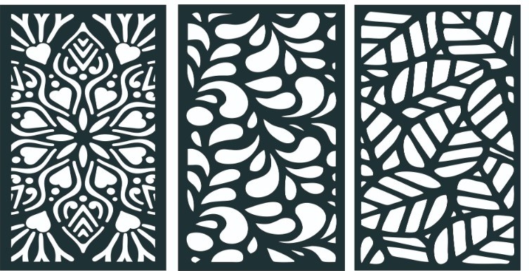 Partisi Penyekat Ruangan Motif Ukir - ION REKLAME MALANG