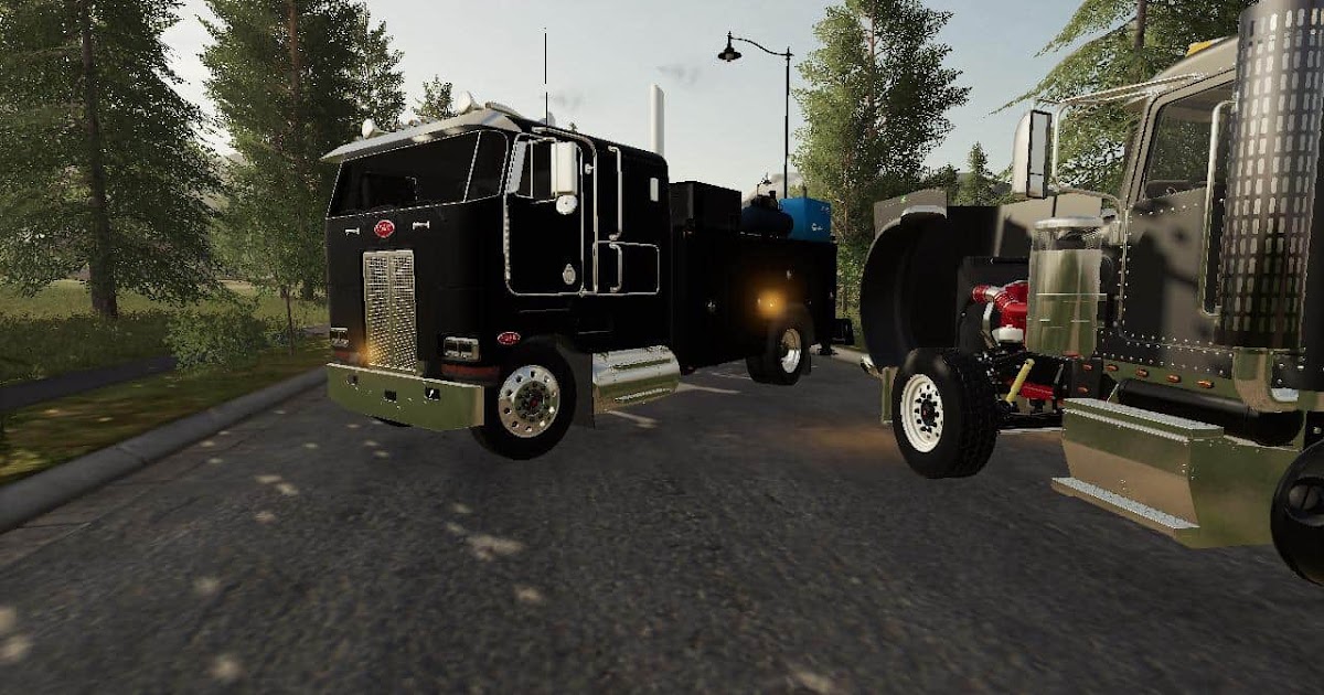 FS19 Peterbilt service truck v1.0 - FS 19 & 22 USA Mods Collection