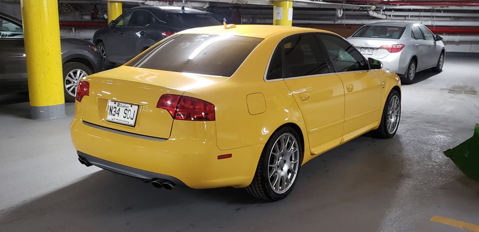 Yellow Fever: 2005 Audi S4 - DailyTurismo