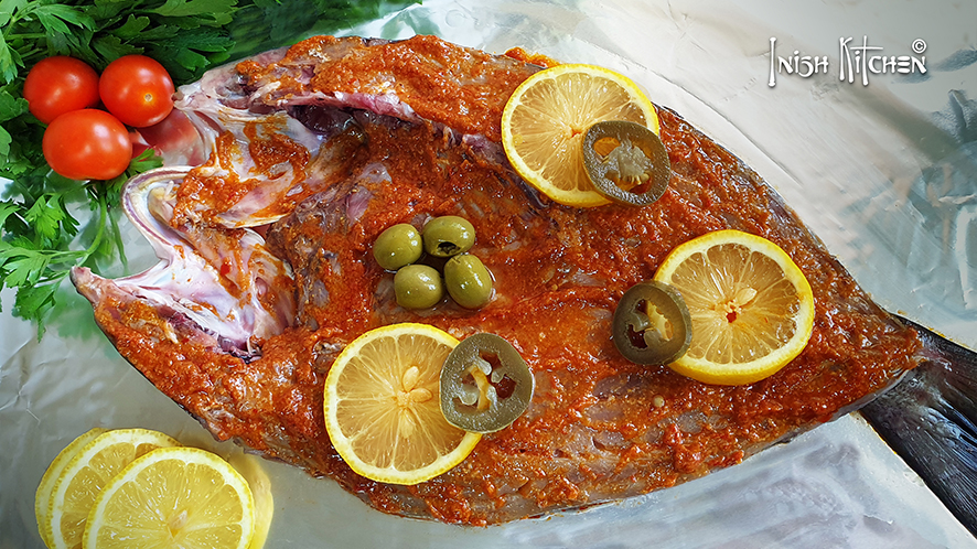 SAMAK MASHWI MIN AL-ISKANDRIYYA / Fish grilled in Alexandrian style