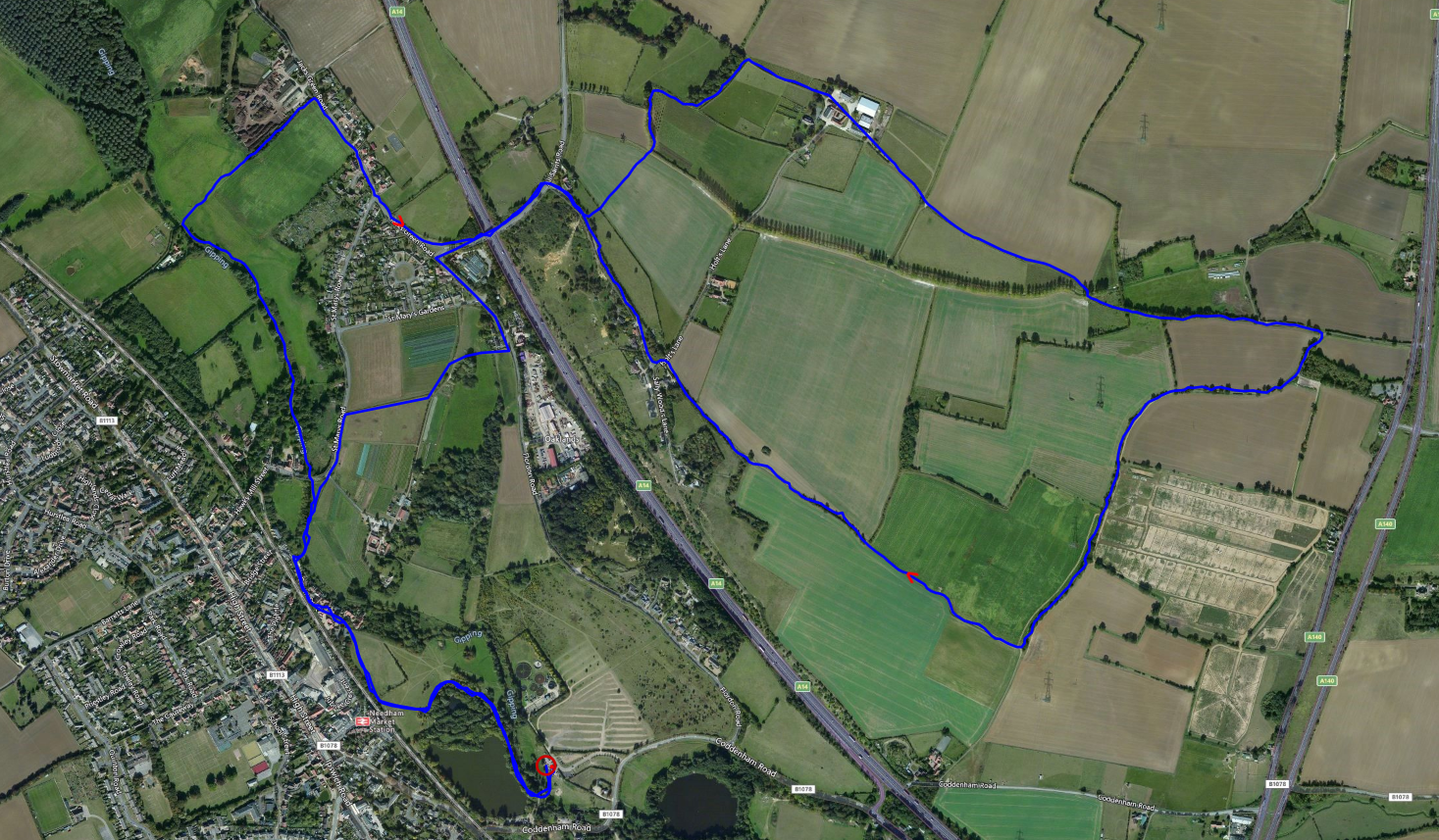 Reinterred: Needham Lake Ramblers Walk