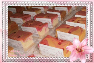 Fresh Homemade Doorgift Cakes Dan Biskut Murah: MINI KEK POTONG/SLICE CAKE