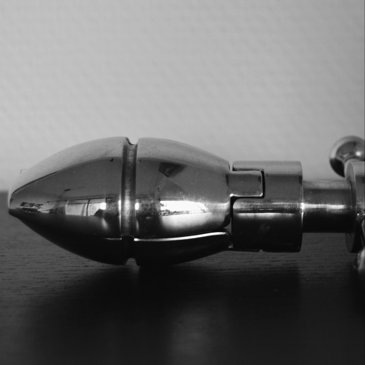 Stainless Steel Locking Buttplug V1