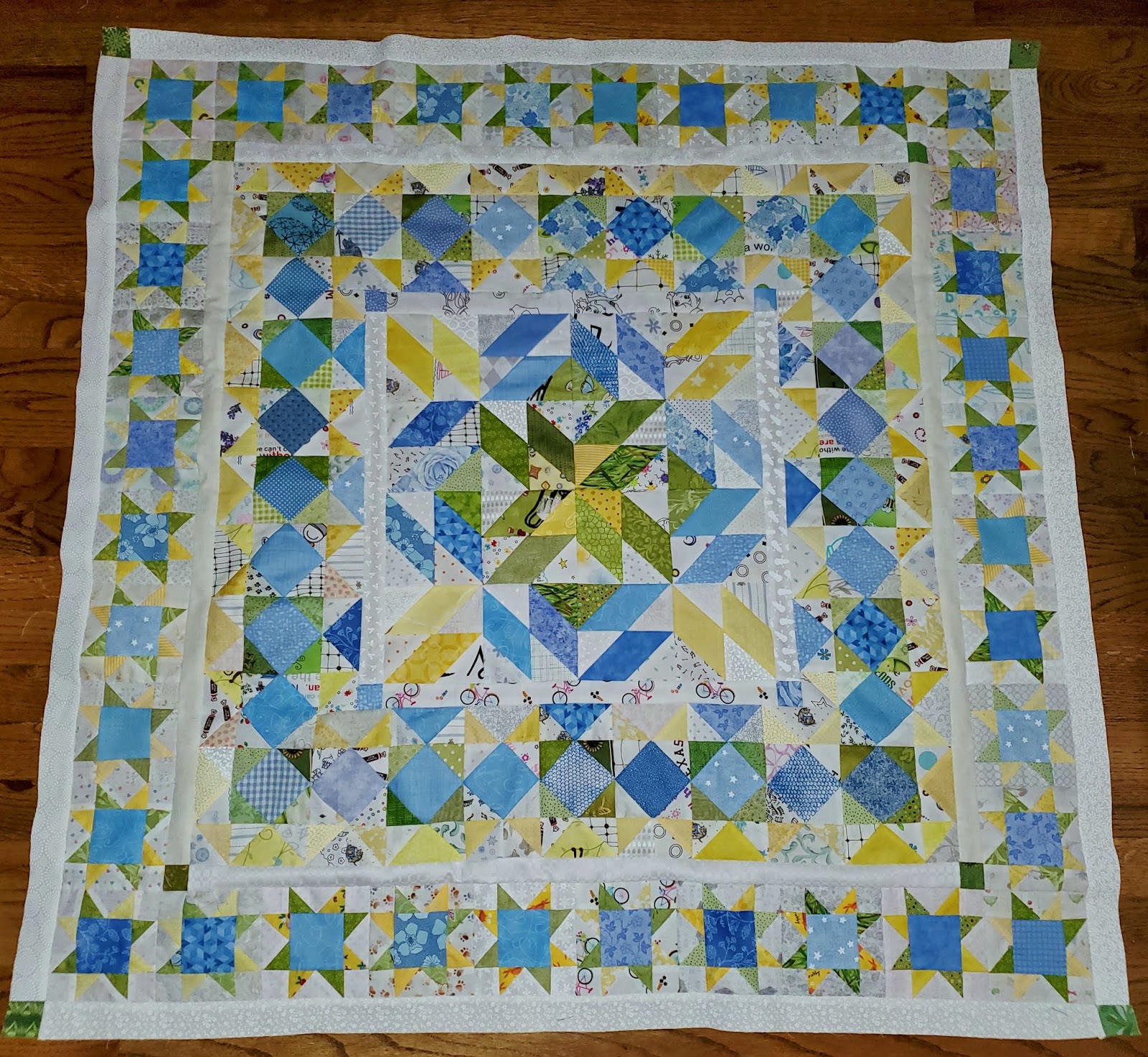 My Quilty World: Unity Quilt-A-Long - Bonnie Hunter Mystery - Week 3