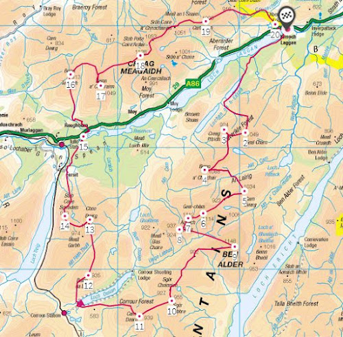 Fleetwood's Long Mountain Challenges: Laggan Round 30-31 August 2020