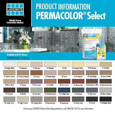 Laticrete Australia Conversations: PERMACOLOR® Select Grout Colours