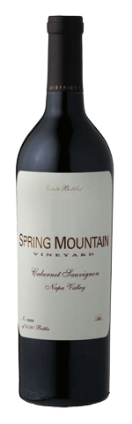 The Wine and Cheese Place: Spring Mountain Cabernet Sauvignon