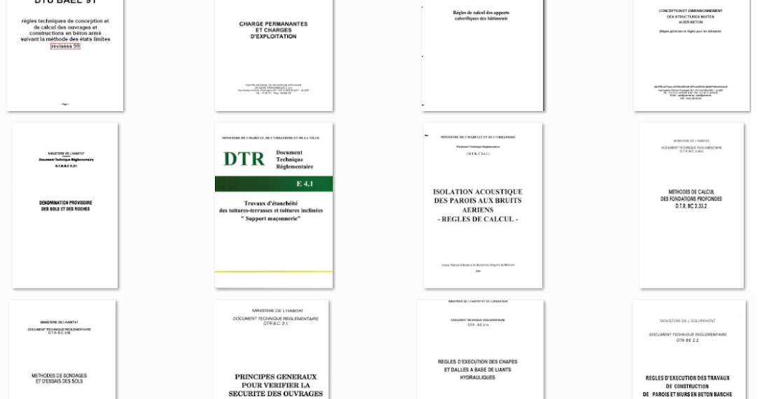 Tous besoin d’ingénieur en DTR et règlements