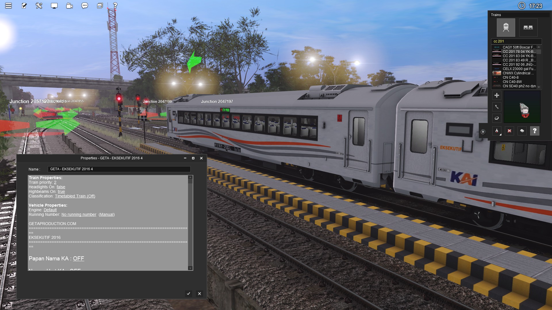 Addons For Trainz Simulator - EKSEKUTIF 2016 FULL INTERIOR - GETA ...