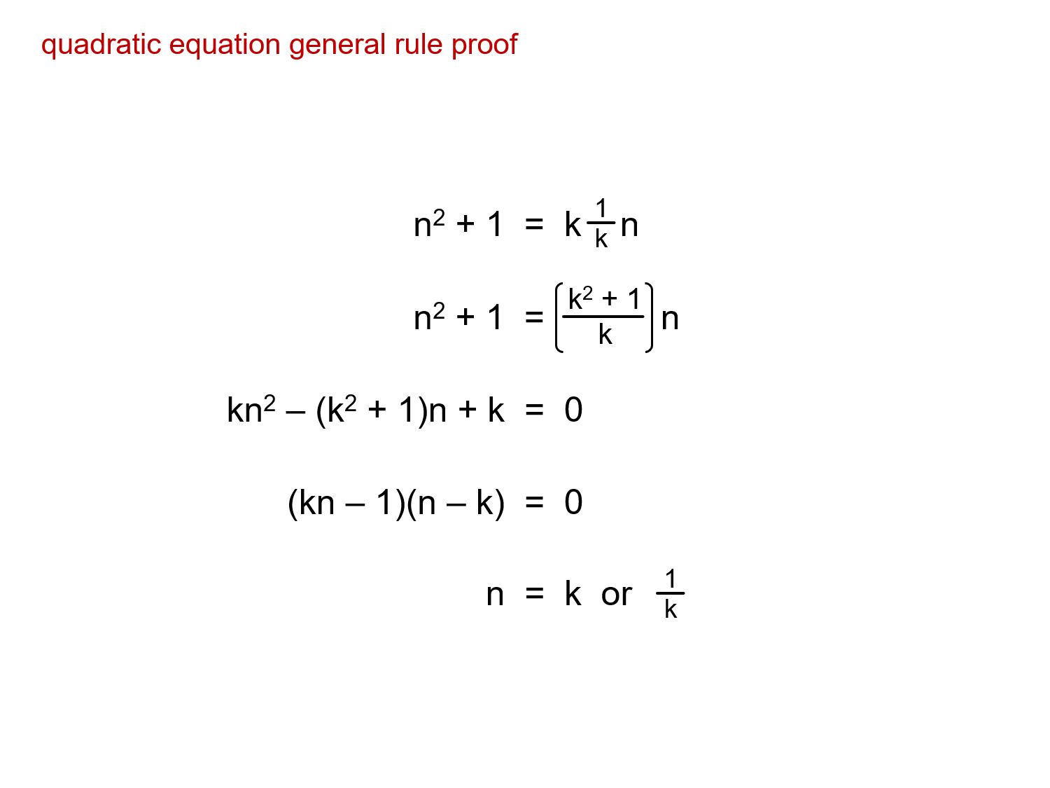 MEDIAN Don Steward mathematics teaching: factorising a quadratic to ...