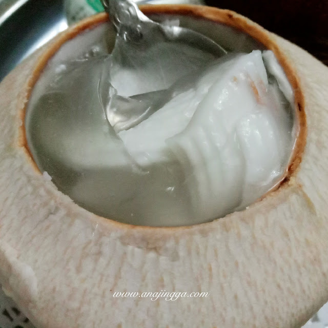 Keenakan jelly , puding & agar-agar kelapa muda