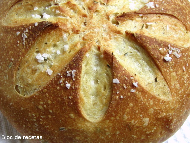 Bloc de recetas: Vamos a hacer pan! nº5 Panmarino