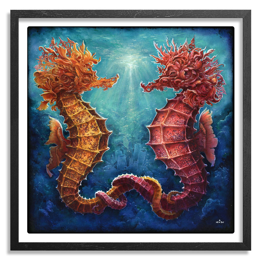 INSIDE THE ROCK POSTER FRAME BLOG: N.C. Winters Duality Print