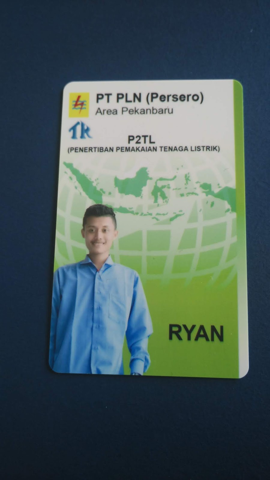 Id Card Anggota PLN ~ Print Corner