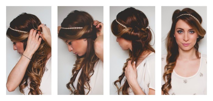 Quick and Easy, Romantic Hair Wrap Tutorial | La Petite Noob | A ...