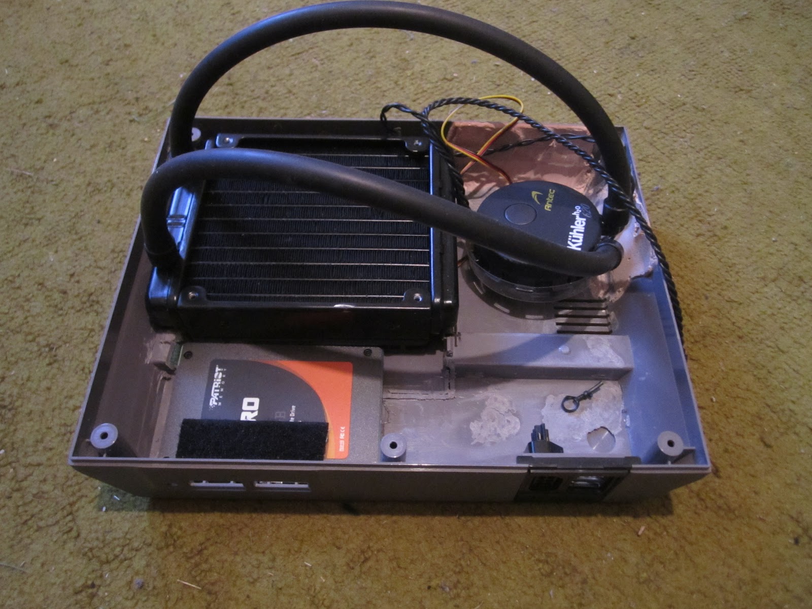 Wired Gamers: Disc07's NES PC Build: Part 1.6b (Case Mods)