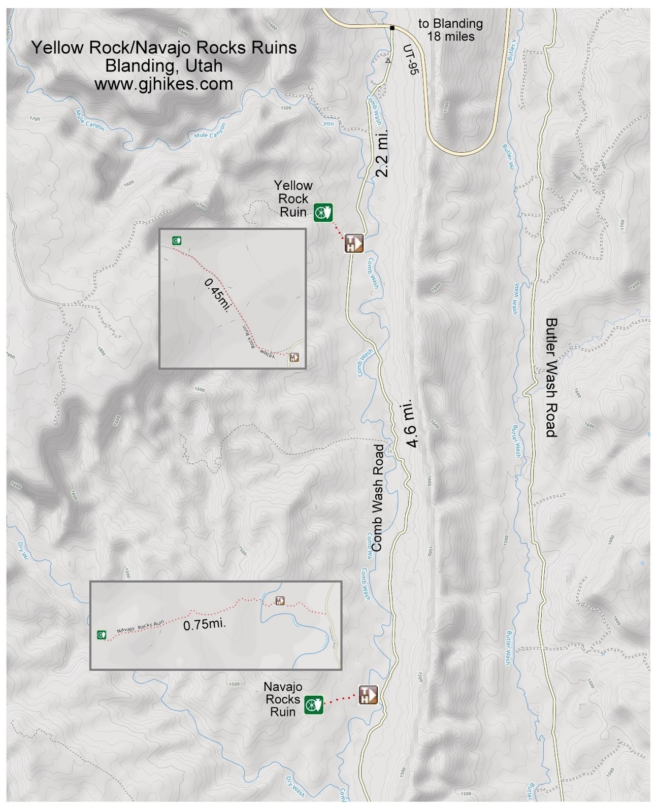 gjhikes.com: Yellow Rock Ruin
