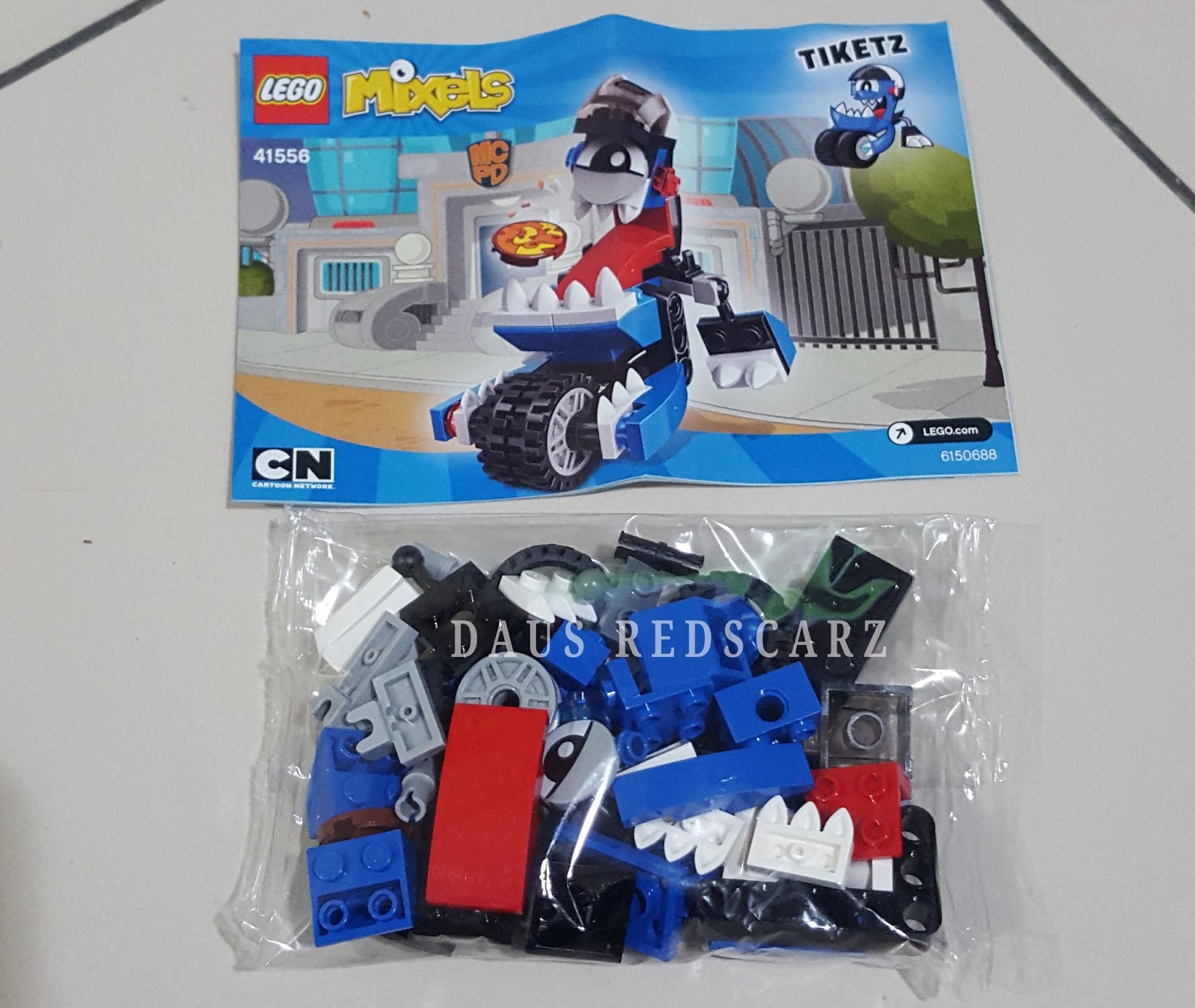 DAUS REDSCARZ: LEGO® Mixels TIKETZ Series 7 | Koleksi Lego