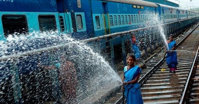 Seven Beland Publishing: Using treated sewage water to clean trains ...