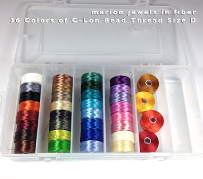 Marion Jewels in Fiber - News and Such: Beading Thread - Comparing ...
