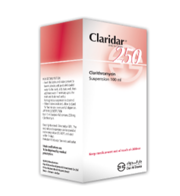 دليل الأدوية العربي: Claridar دواء