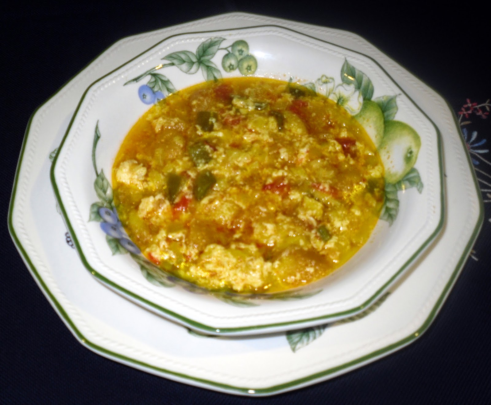 RECETAS DE MI MADRE Y MIAS: SOPA DE PAN CON VERDURAS