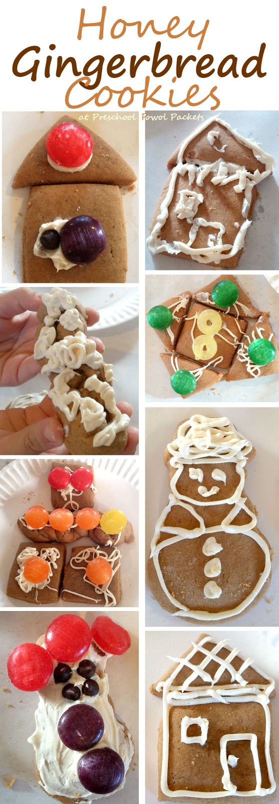 Yummy Honey Gingerbread House Cookie Recipe & Decorating | Preschool ...