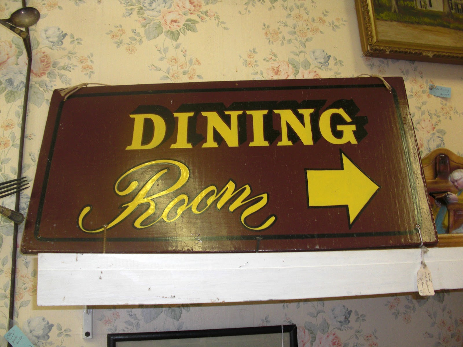 WHIMSY Antiques: New Finds Wednesday~~A Sign of the Times