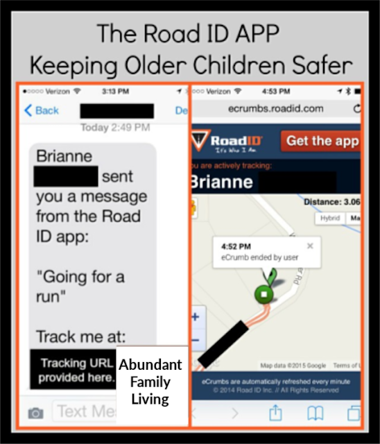 Abundant Family Living: Road ID: Keeping Older Children Safe