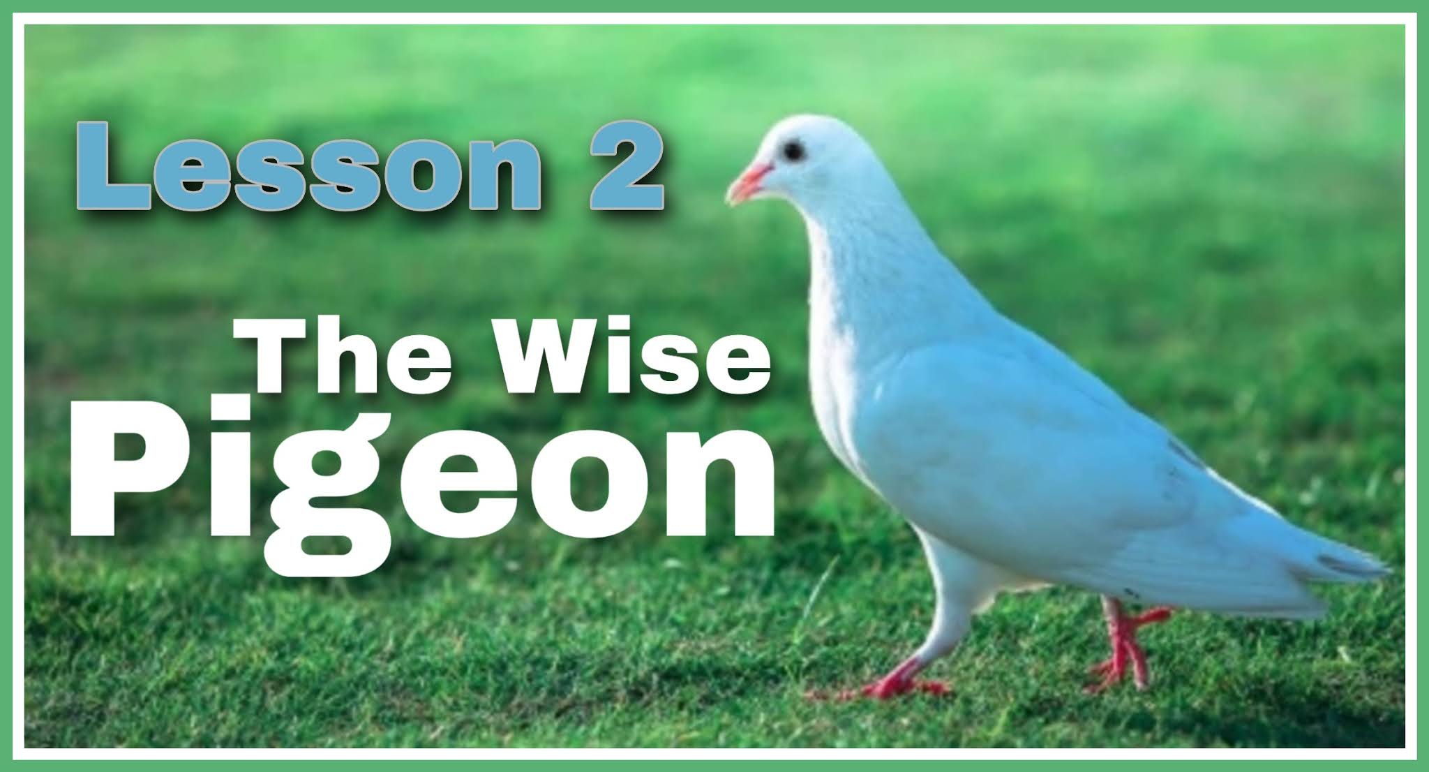 The Wise Pigeon Class 5 English Chapter 2 the-wise-pigeon-class-5-english-chapter-2