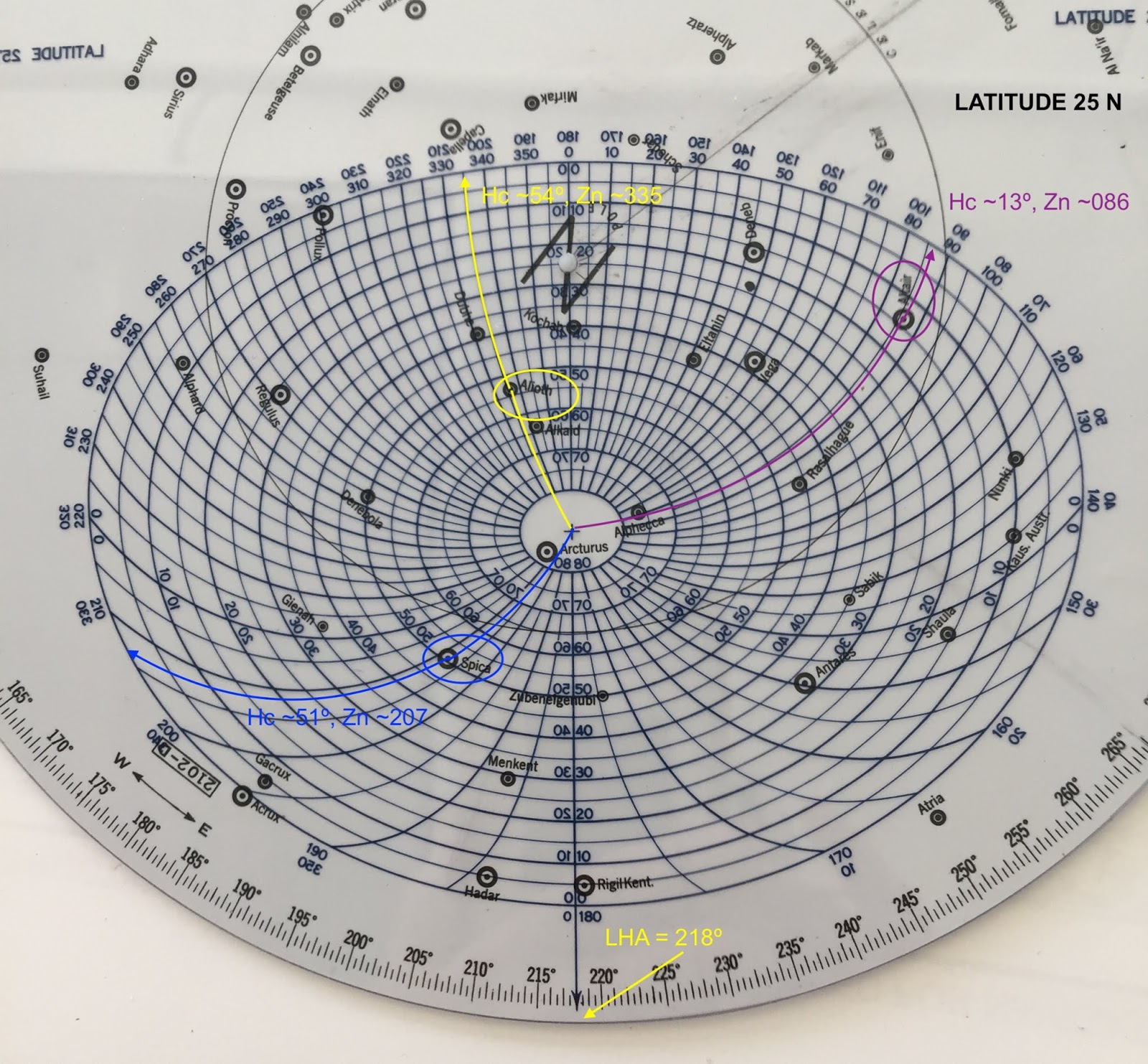 David Burch Navigation Blog: Sextant Sight Planning with the Air ...
